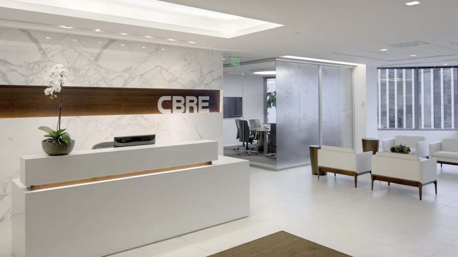 Cool Spaces: Inside CBRE Seattle: An office so crisp it looks like 'God ...
