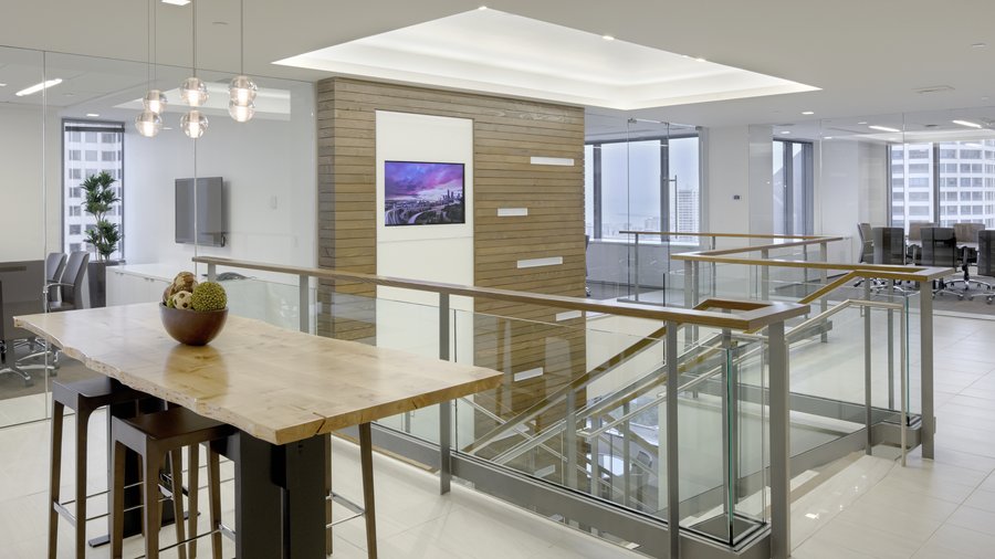 Cool Spaces: Inside CBRE Seattle: An office so crisp it looks like 'God ...