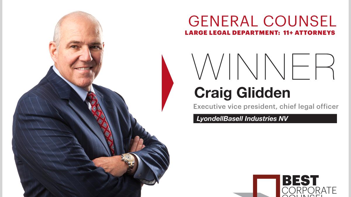 LyondellBasell chief legal officer Craig Glidden joins General Motors ...