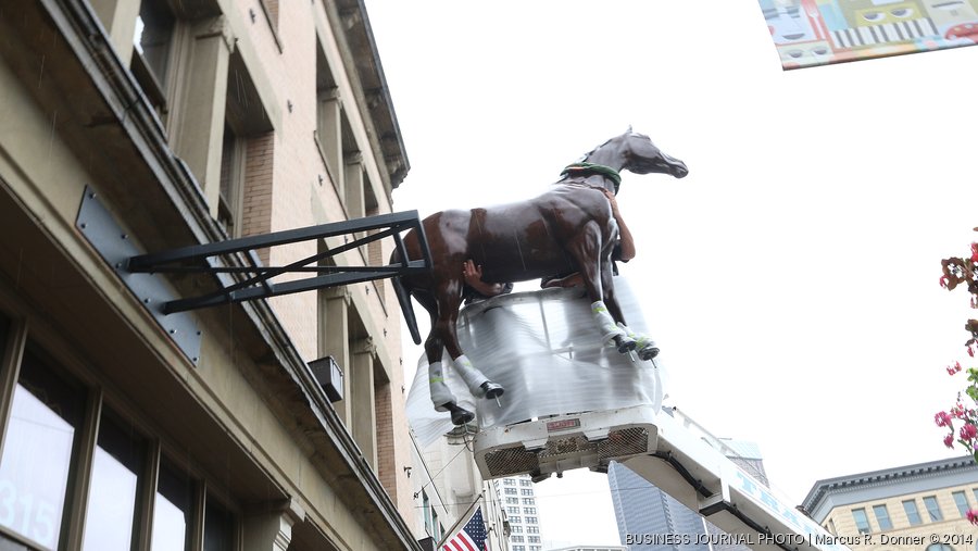 He called a man in Mexico about a horse: Pioneer Square landmark is ...
