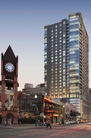 Hines' downtown apartment tower One Market Square breaks ground ...