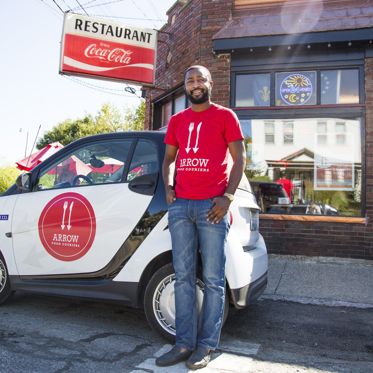 Food Delivery Car