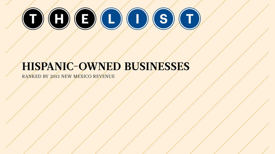 See our list of New Mexico's largest Hispanic-owned businesses ...