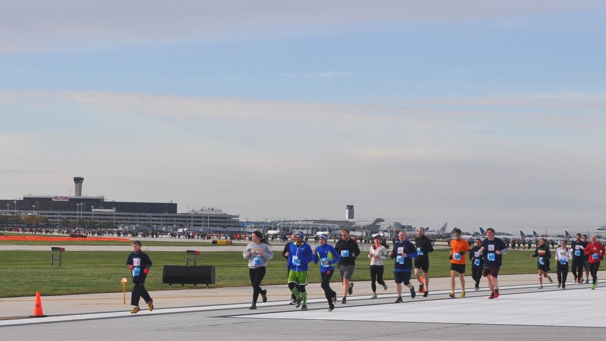 How O'Hare Airport became a runners' paradise — at least for a day ...