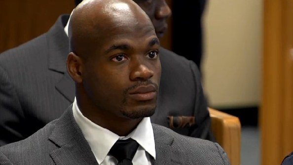 Adrian Peterson first court hearing