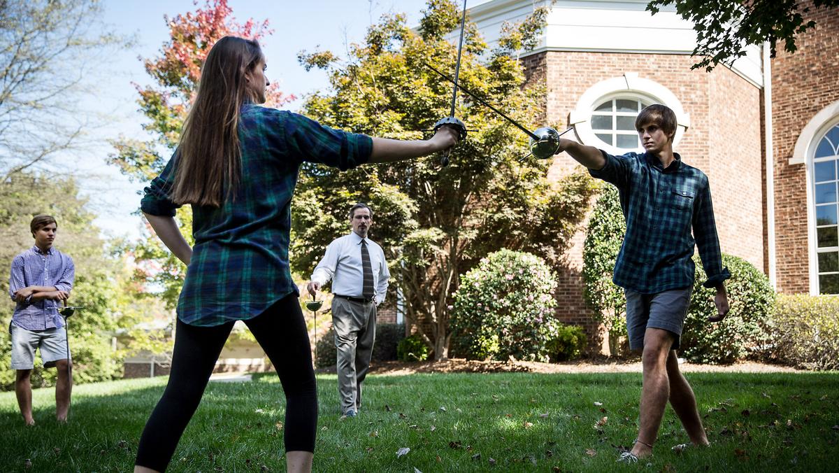 Image of the day: Theatrical sword play - Triangle Business Journal