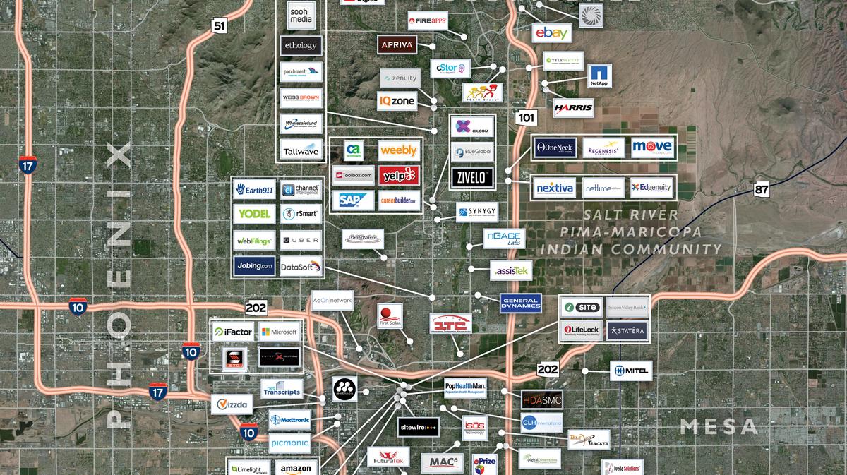 Loop 101 quickly growing into Phoenix's High Tech Highway - Phoenix ...