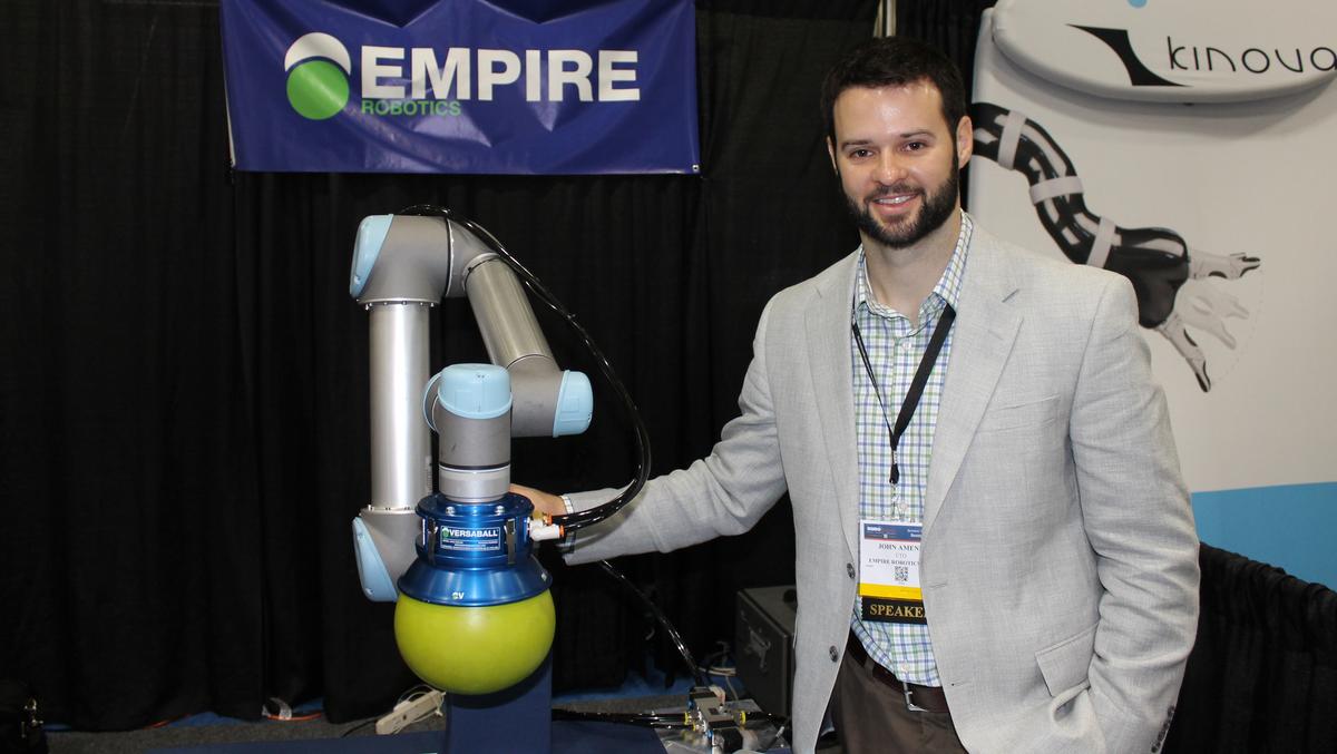 Watch Jimmy Fallon play beer pong against this Boston-made robot ...