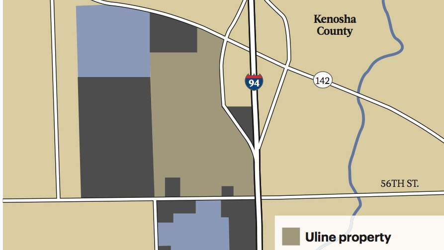 Uline adds more property in Kenosha County - Milwaukee Business Journal