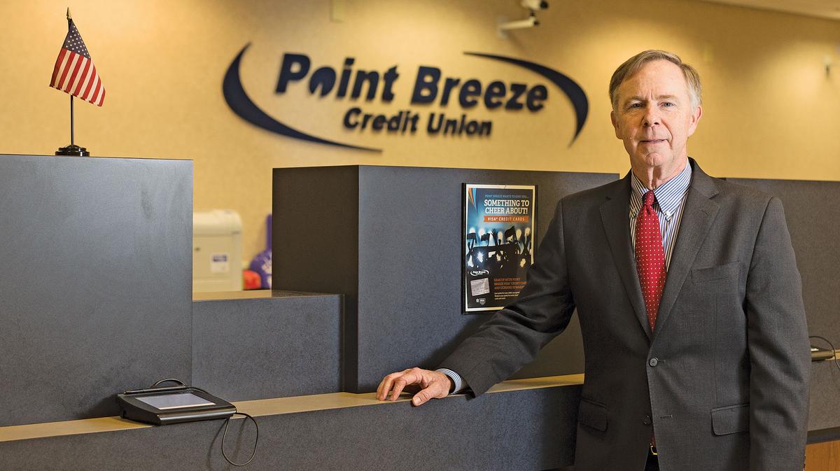 Point Breeze Credit Union President Bernie McLaughlin takes a different ...