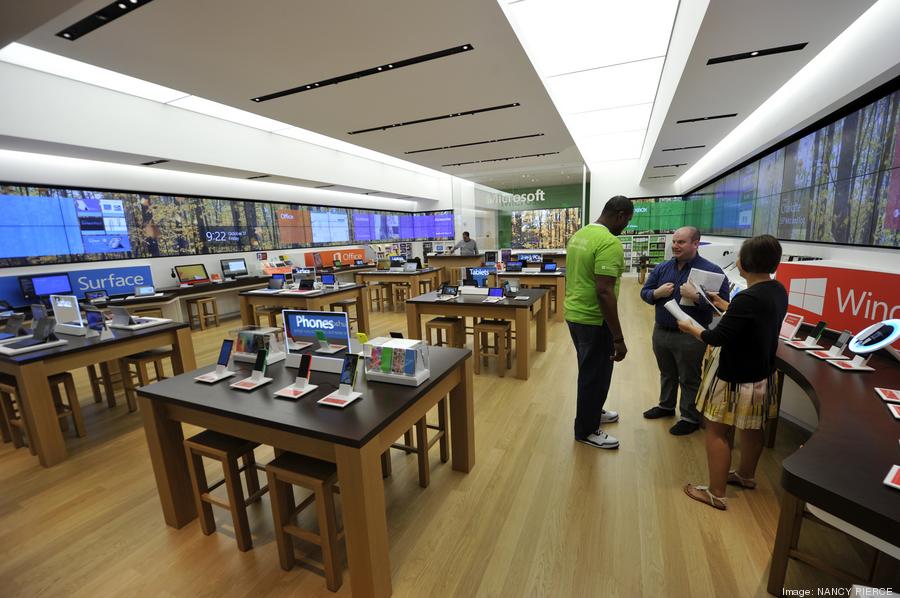 Inside Microsoft's shiny new SouthPark store - Charlotte Business Journal