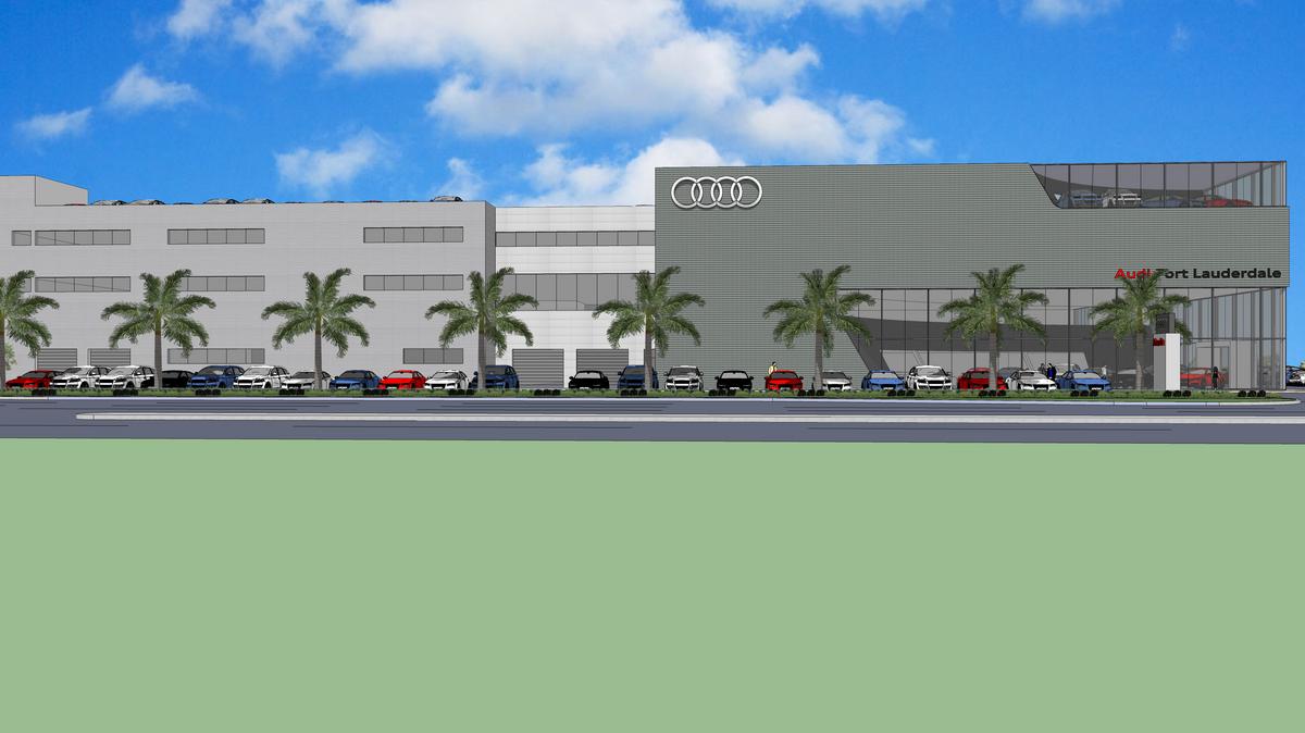 Audi Fort Lauderdale dealership breaks ground - South Florida Business ...