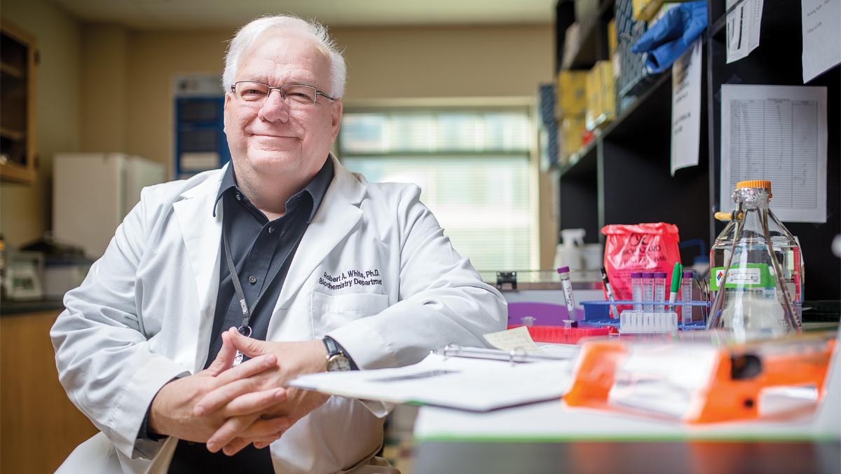 KCUMB dean White tackles teaching, muscular dystrophy research - Kansas ...