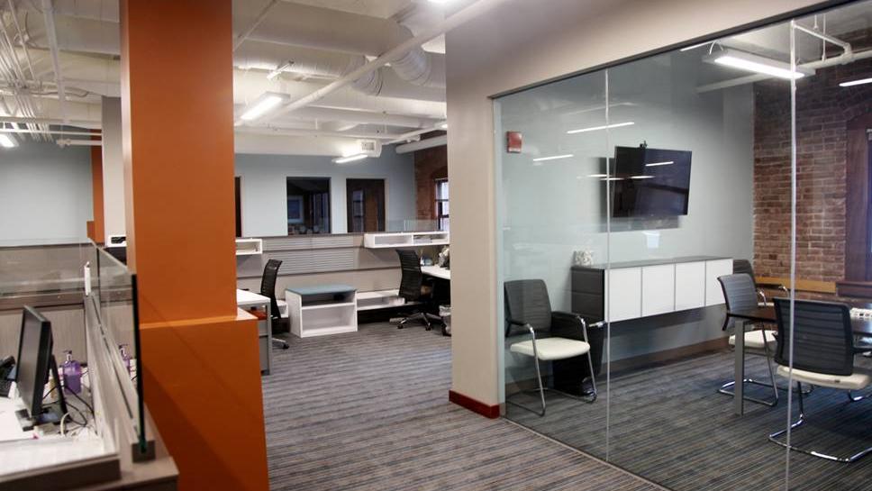 Vantage finishes new headquarters for Halloran Consulting - Boston ...