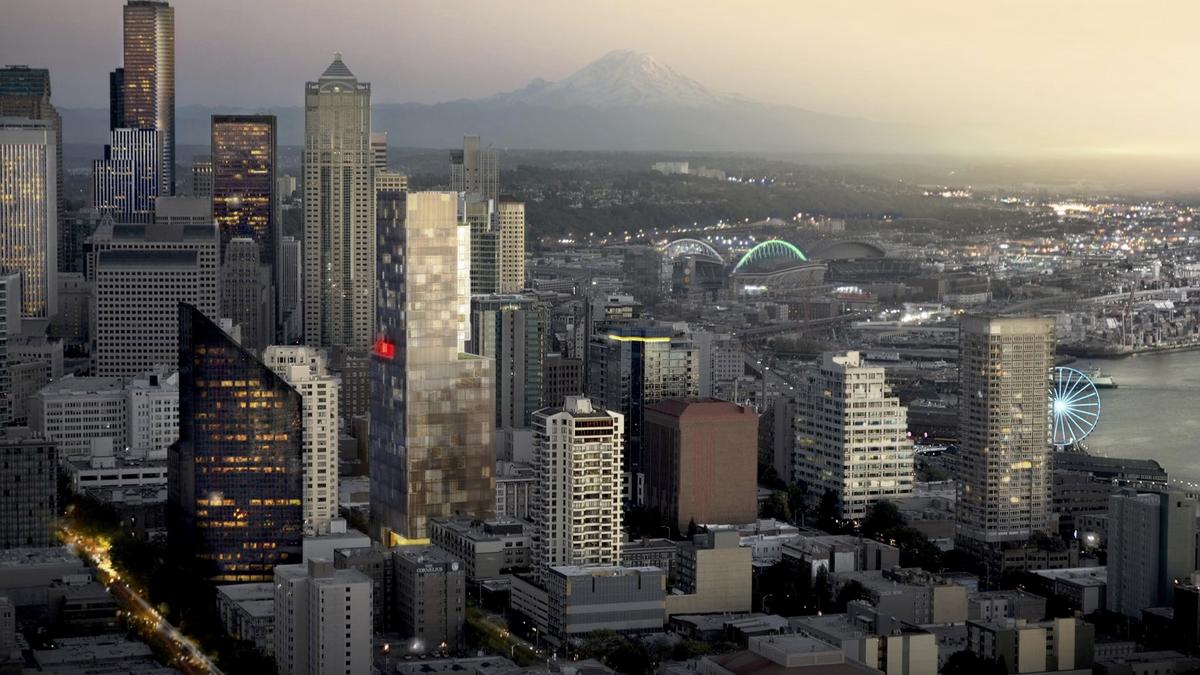 Here's what Martin Selig's latest Seattle high-rise could look like ...