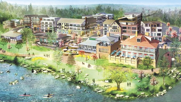 Riverwalk rendering