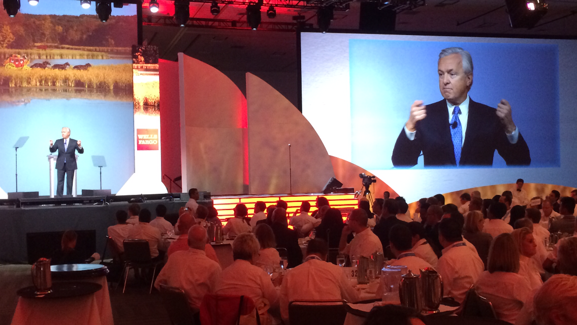 Wells Fargo CEO offers rare family details at Out & Equal's LGBT ...