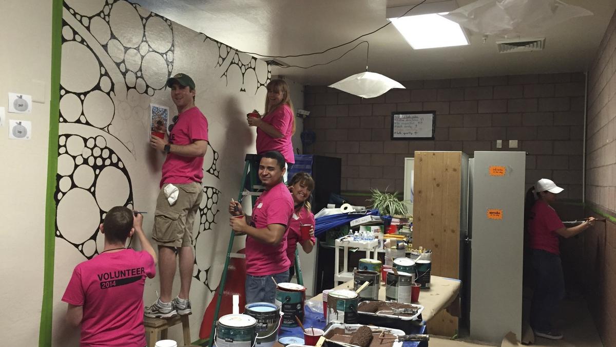 T-Mobile employees transform after-school spaces - Phoenix Business Journal