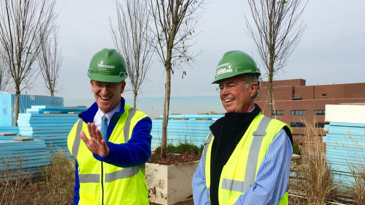 CEO Mike Keating leads hard-hat tour of Christ Hospital’s $280M ...