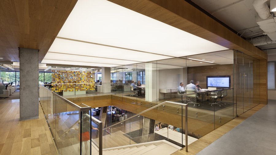 Take a peek inside some of the coolest office spaces in the D.C. area ...