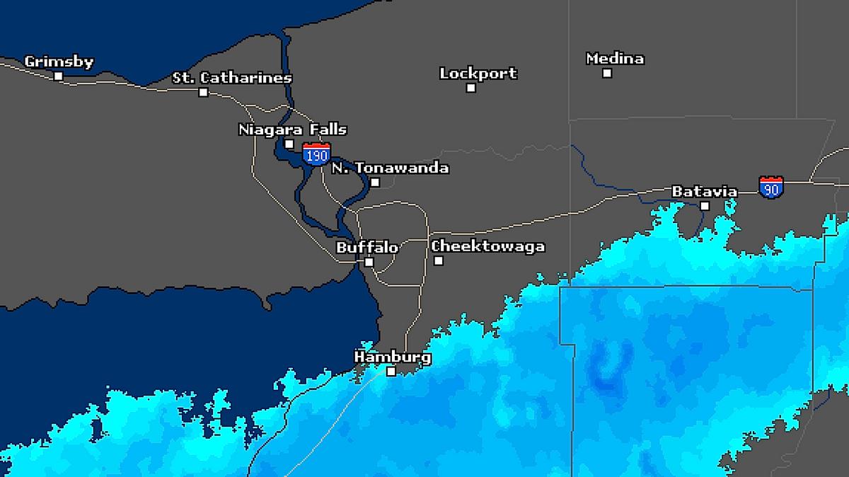 Lake-effect band heads south; six communities now have snow totals ...