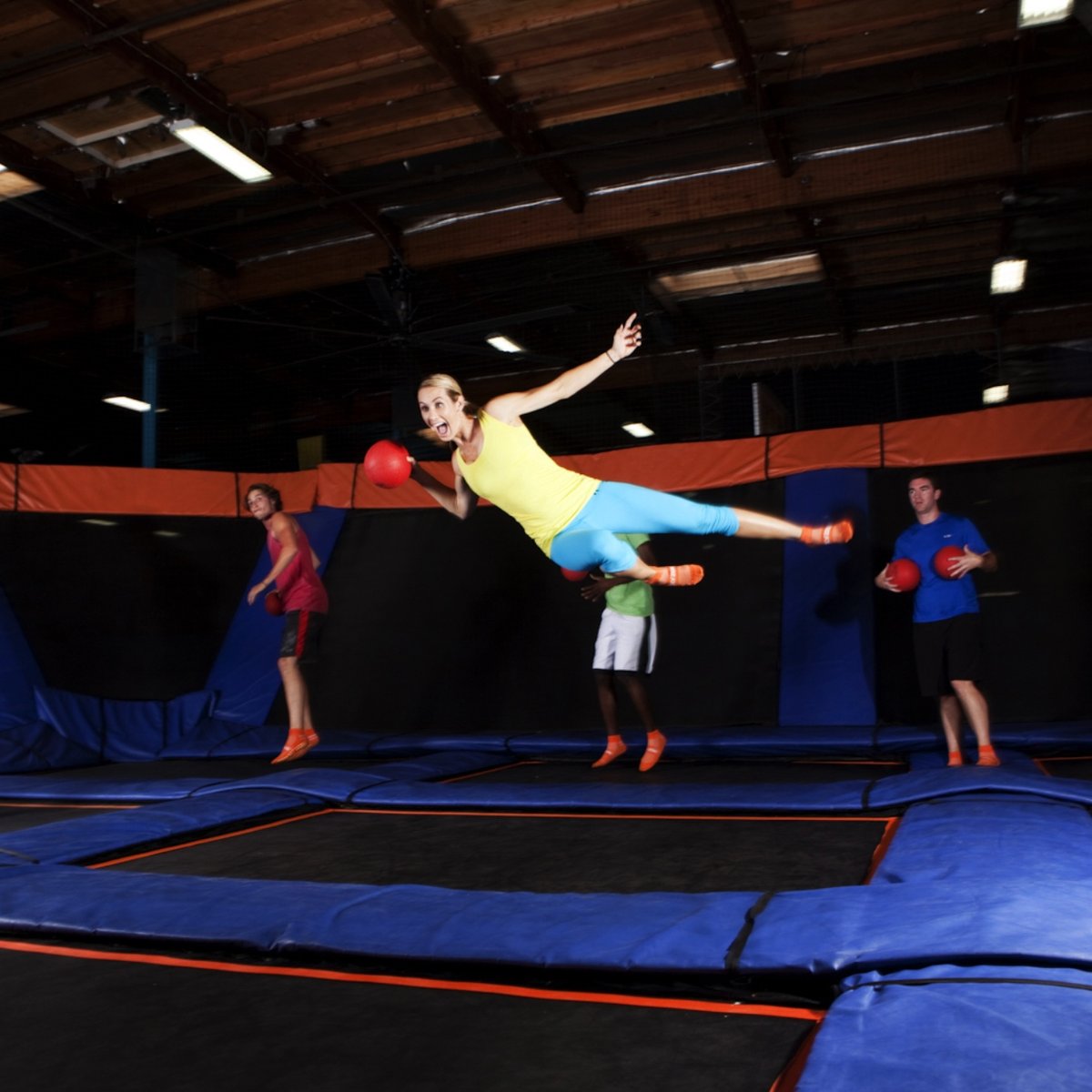 Sky Zone Dodgeball Arena