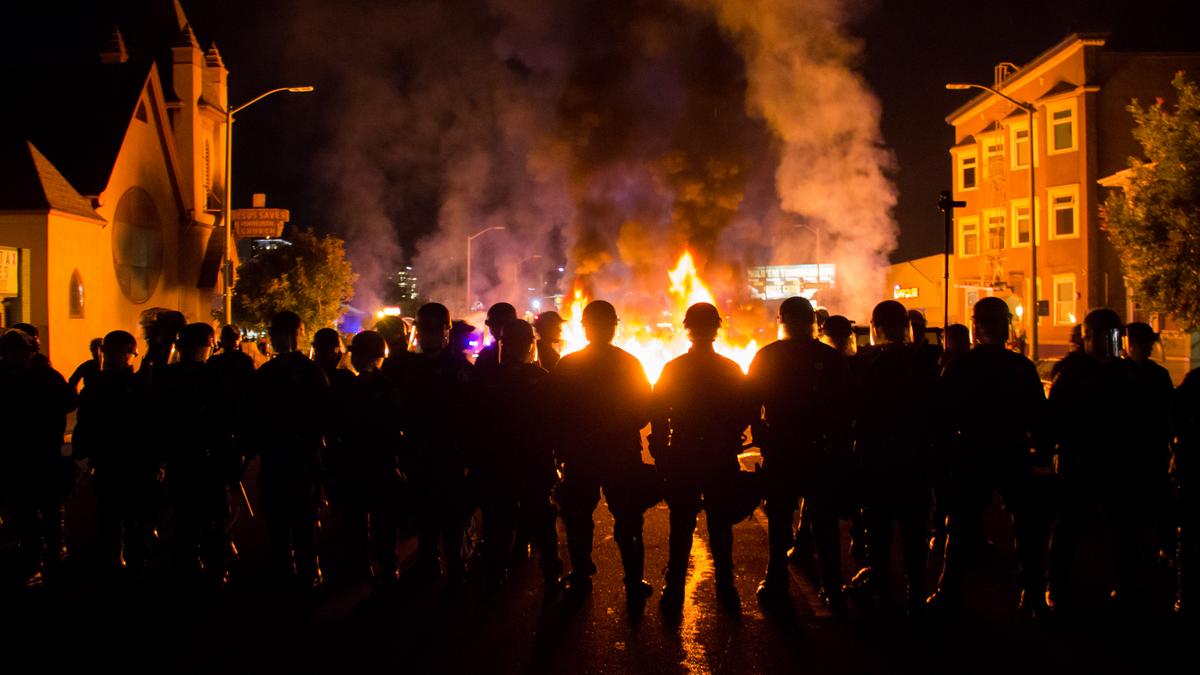 Ferguson grand jury: Second night of Oakland protests takes heavy toll ...