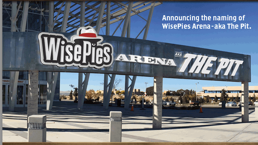 The Pit becomes WisePies Arena in $5 million deal - Albuquerque ...