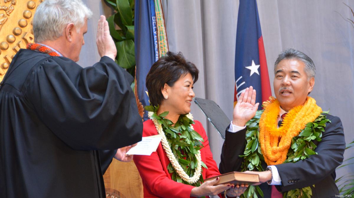 David Ige sworn in as Hawaii’s eighth governor since statehood ...