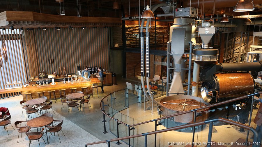 Starbucks launches huge roastery, restaurant, 'coffee theater' in ...