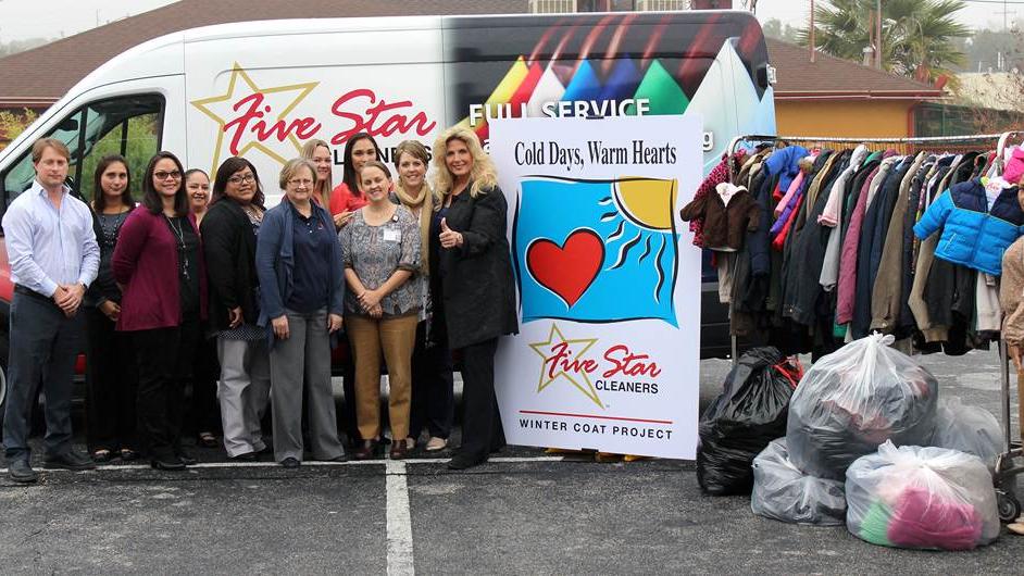 Five Star Cleaners kicks off annual coat drive with Texas MedClinic ...