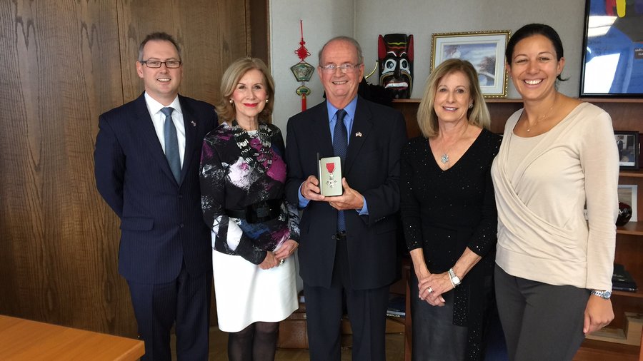 Business leader Bob Cremin, honored by Queen of England, is part of The ...