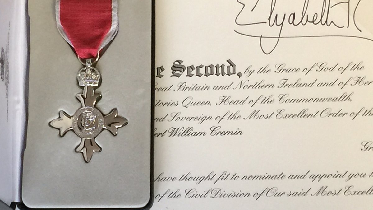 Business leader Bob Cremin, honored by Queen of England, is part of The ...