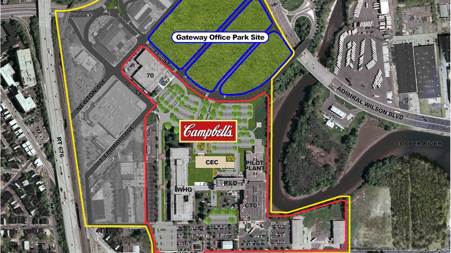 Timeline: Campbell's 45-acre office park plan for Camden - Philadelphia ...