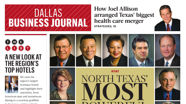 Turn the page on 2014 with the DBJ's weekly covers - Dallas Business ...