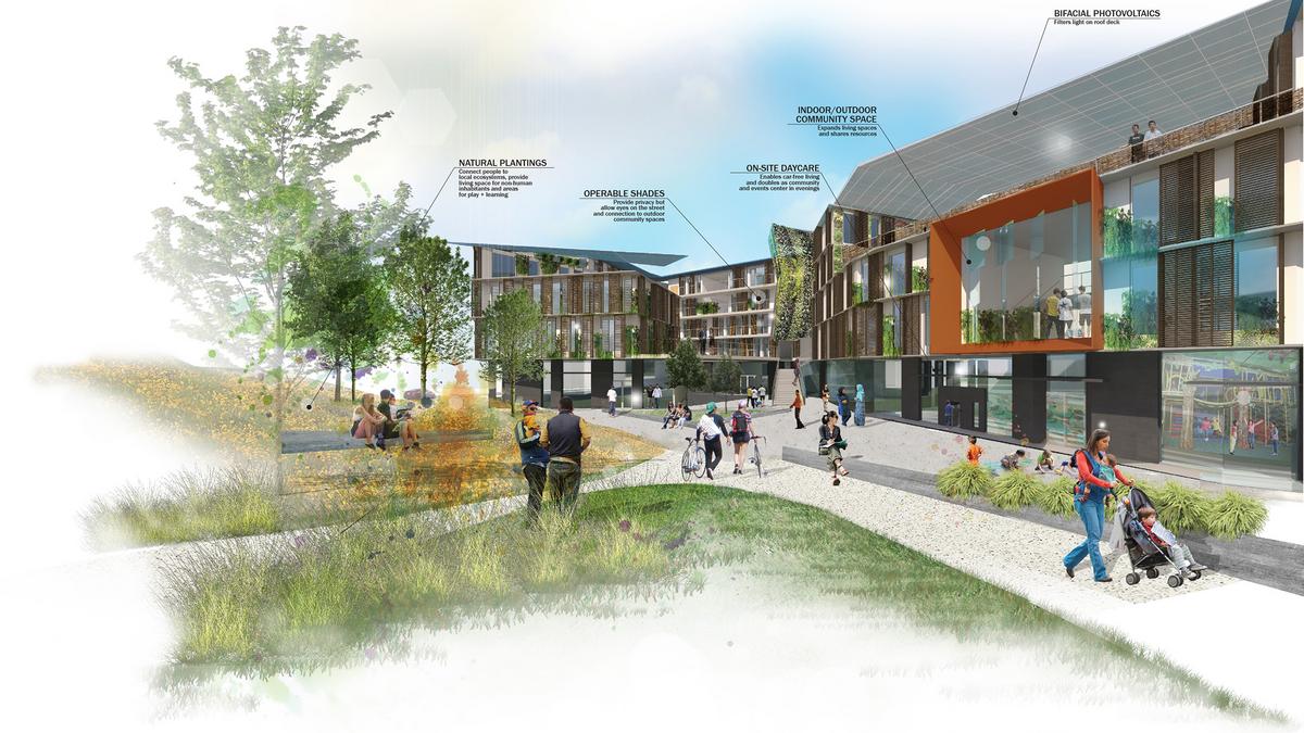 Portland's SERA takes design honors with Net Zero 'Flourish' (Photos ...