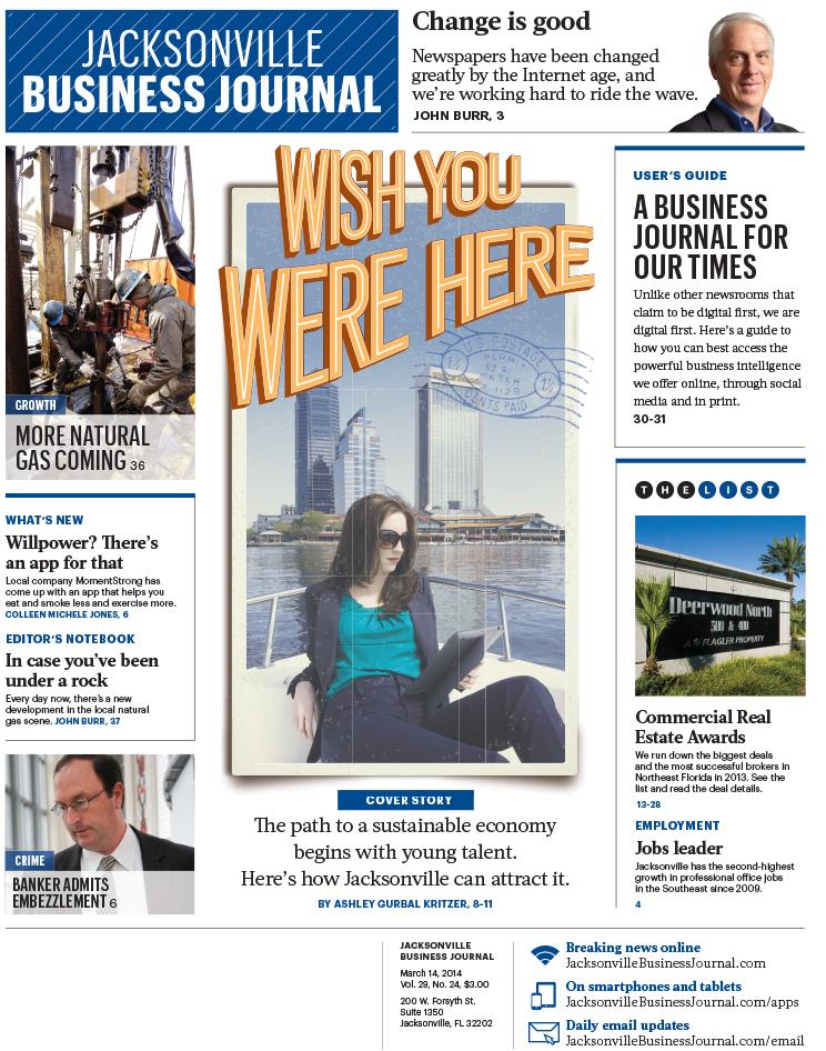 Best Covers of 2014 - Jacksonville Business Journal