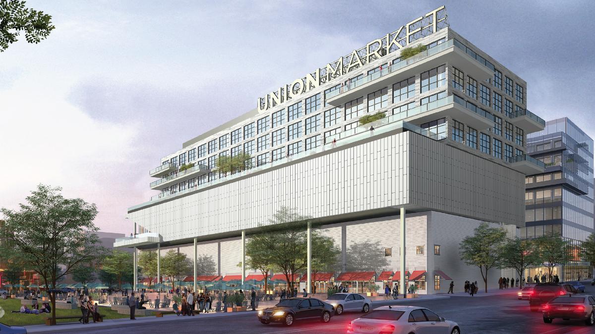 Edens revises design, potential uses for Union Market expansion ...
