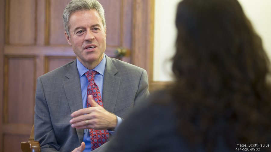 University of Wisconsin-Milwaukee's chancellor Mark Mone waging ...