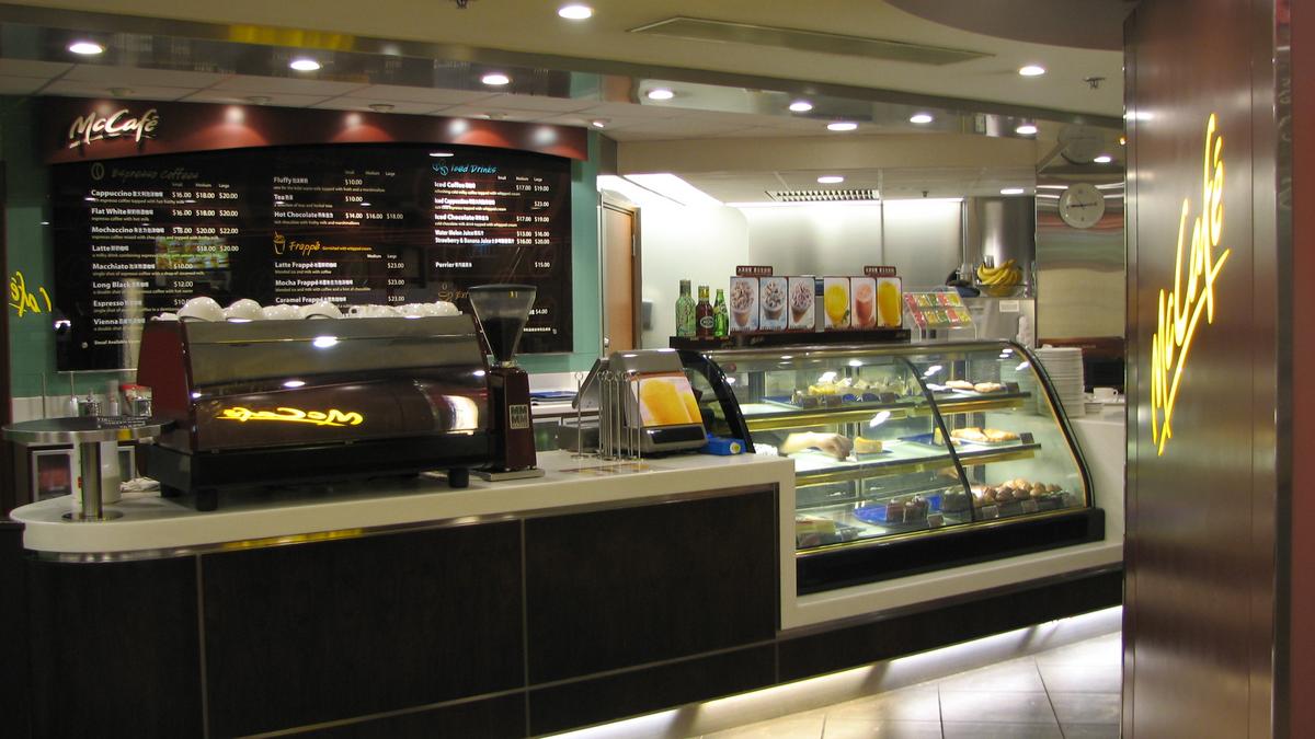 McDonald's has a chain of coffee shops, so what's taking them so long ...