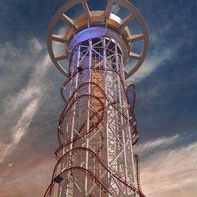 How Orlando's Skyplex polercoaster compares to the Atlantic City ...