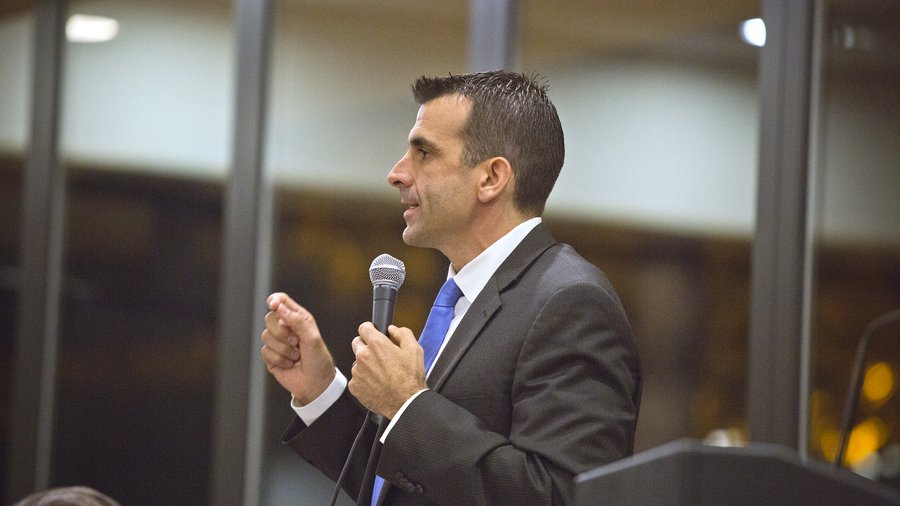 San Jose Mayor Sam Liccardo and economist debate at San Jose State ...