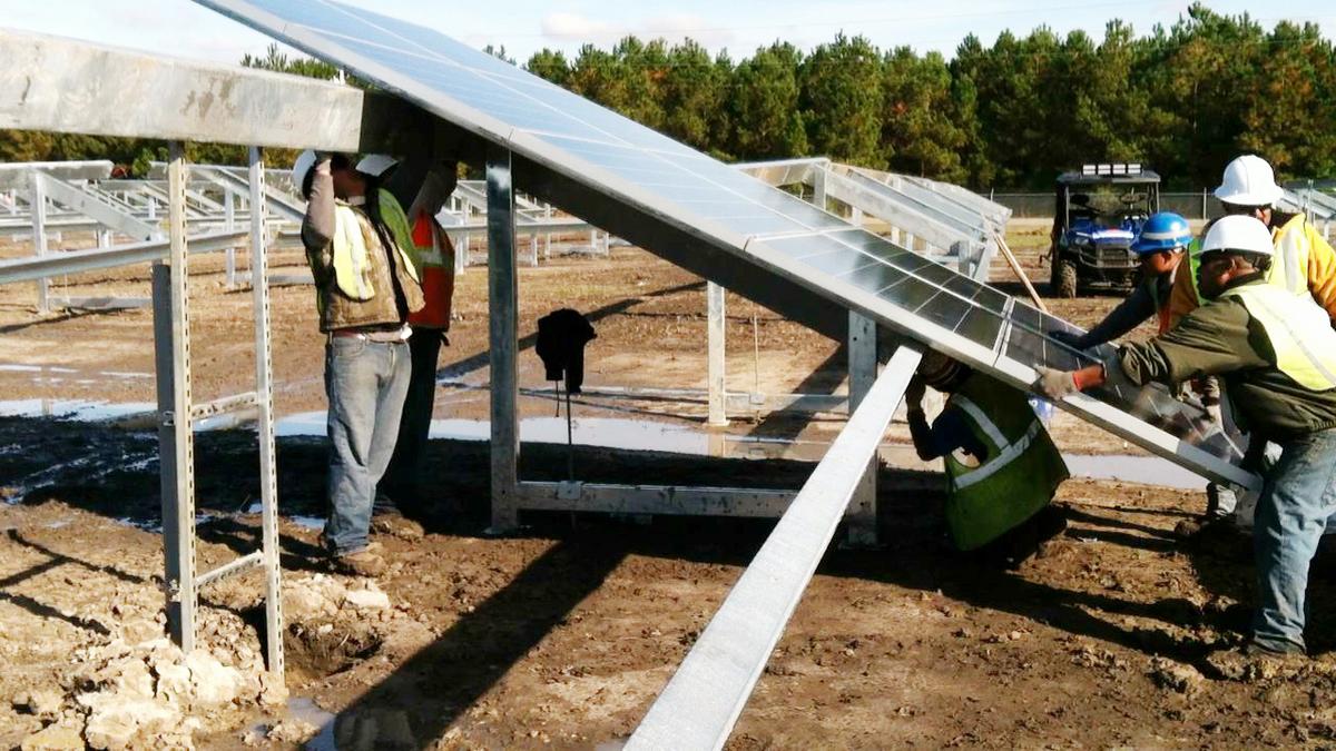 Duke Energy to build solar farm at Camp Lejeune - Charlotte Business ...