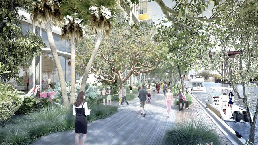 River Landing Rendering Riverwalk Residential