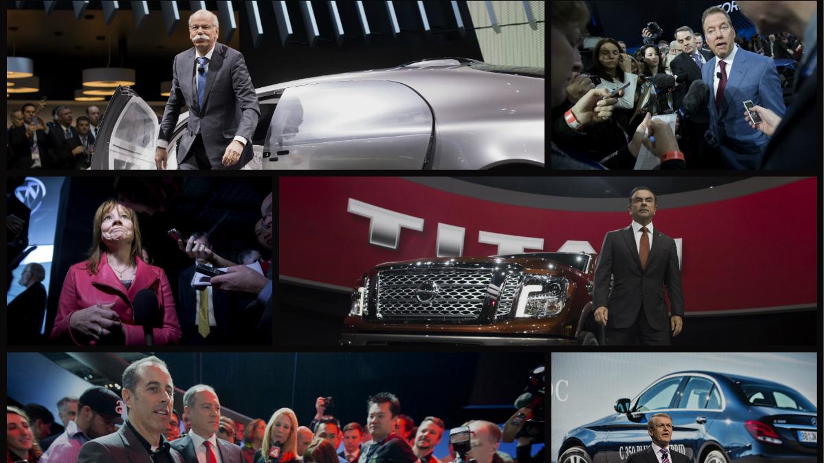 Auto biz elite show up in Detroit for the big show - The Business Journals
