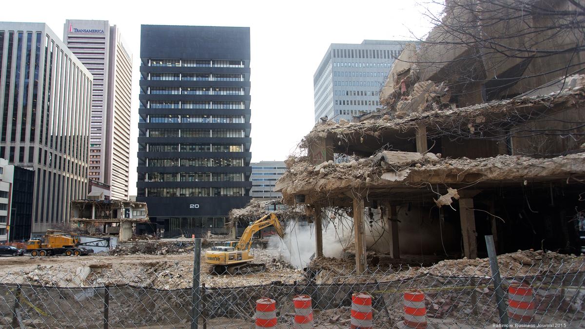 Mechanic Theatre demolition is complete, but a lawsuit delays progress ...