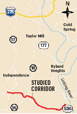 OKI study recommends Kentucky State Route 536 be relocated - Cincinnati ...