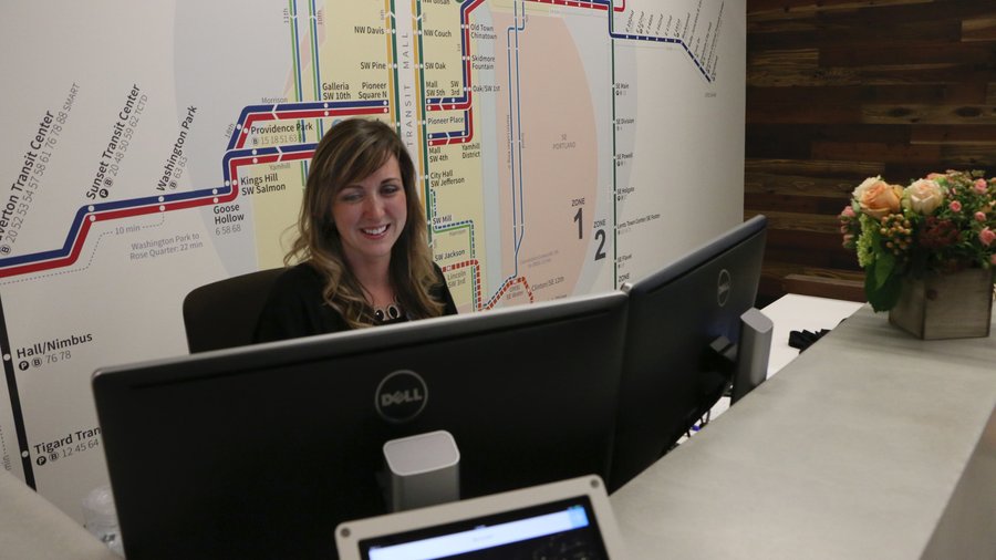 Cool Spaces: Peek inside Smarsh's sleek new 3-story office - Portland ...