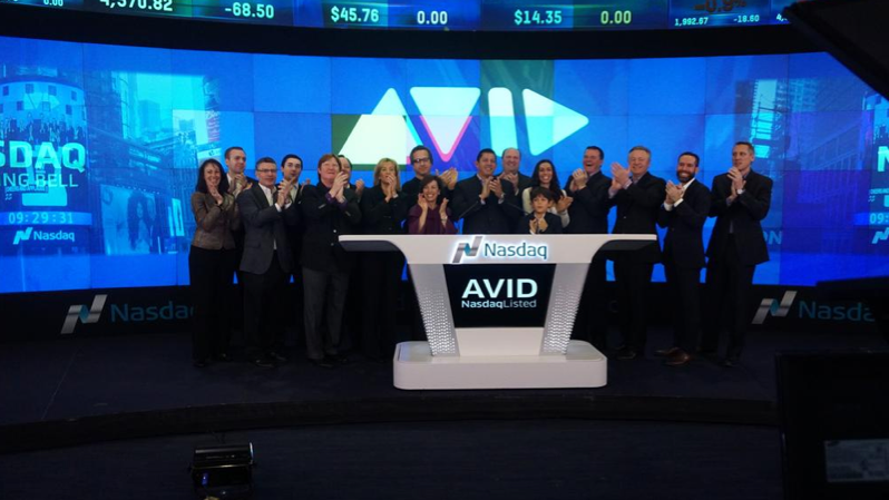 Avid Technology CEO rings today's Nasdaq bell - Boston Business Journal