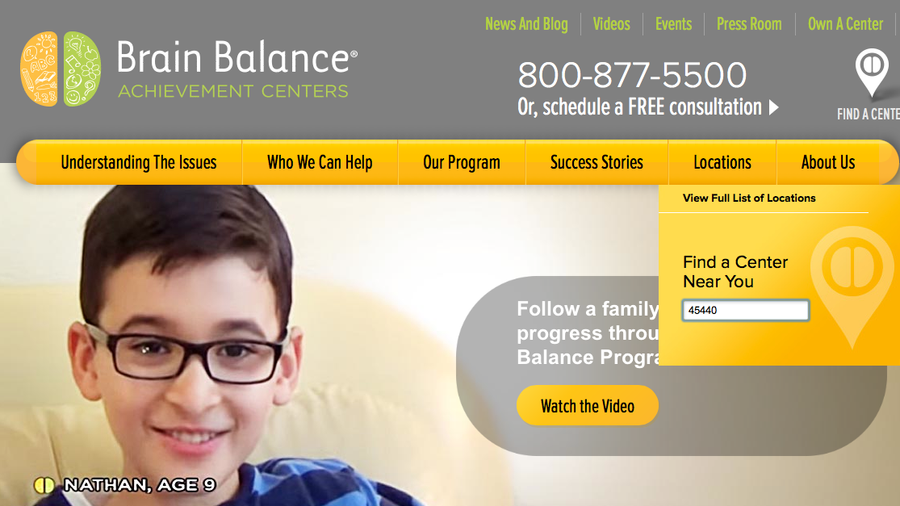 Brain Balance center to open in Washington Township - Dayton Business ...